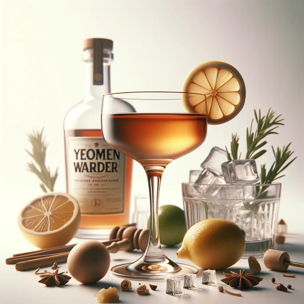 How to Make a Yeomen Warder - Easy Step-by-Step Cocktail Recipe - BarBot Blog